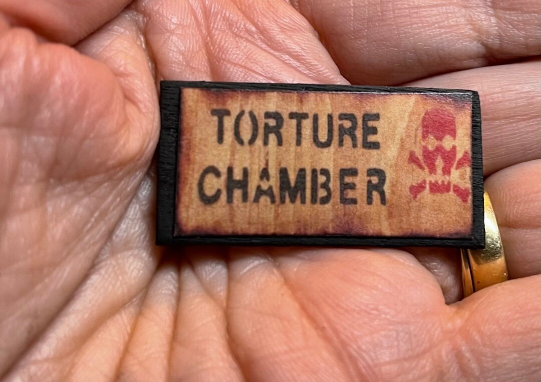 Retiring Wood Torture Chamber Sign This is Not Life Size. - Etsy