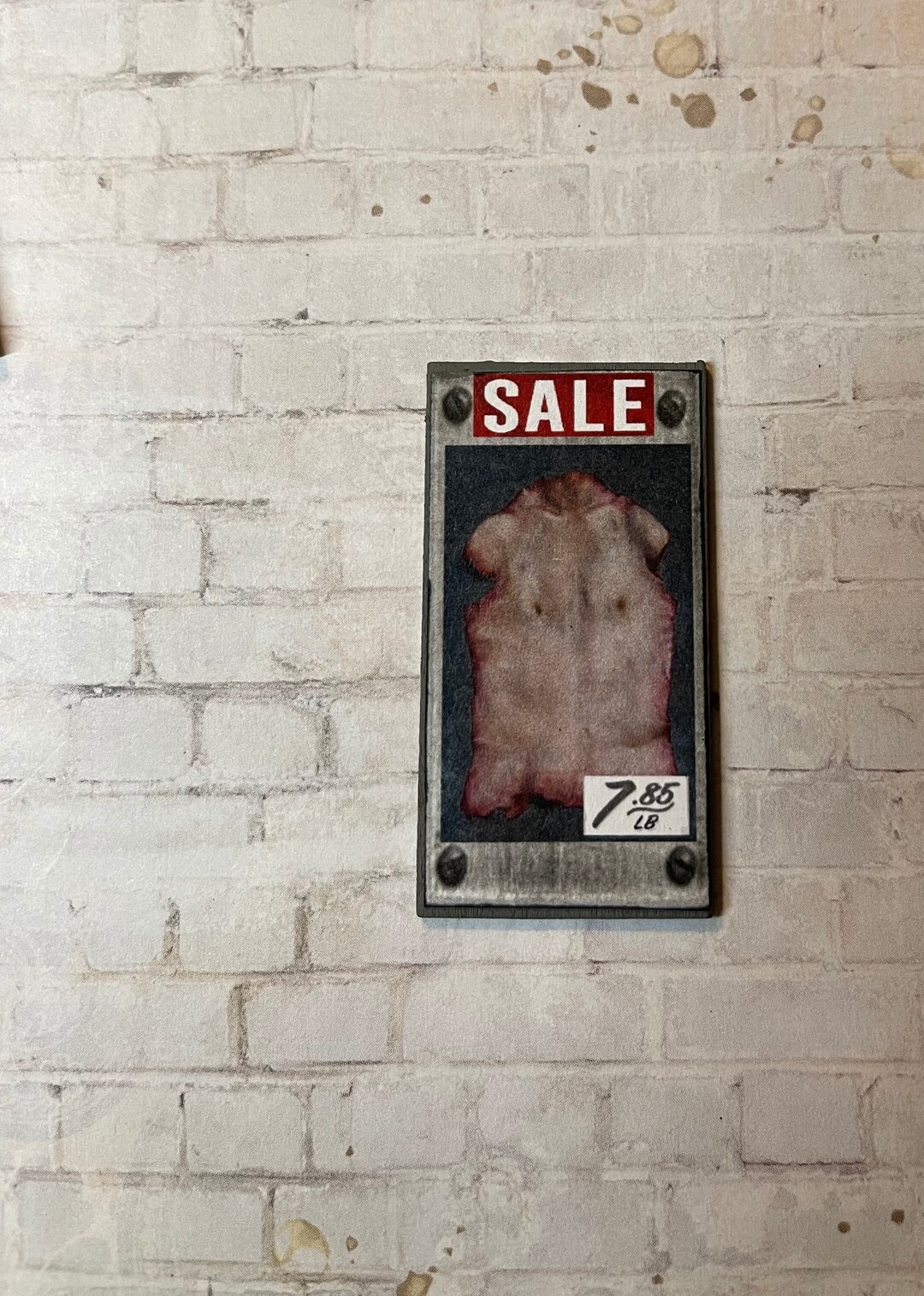 Retiring 1 Pc Wood Butcher Shop Sign This is NOT Life Size. - Etsy