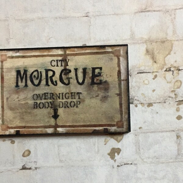 Morgue - Etsy