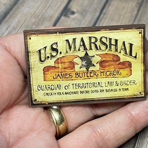 Retiring - Wood US Marshal Sign - This is Not Life Size. - Etsy