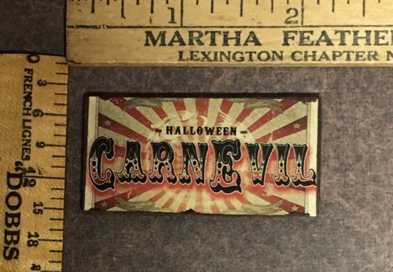 RETIRING Wood Halloween CarnEvil Sign | Etsy