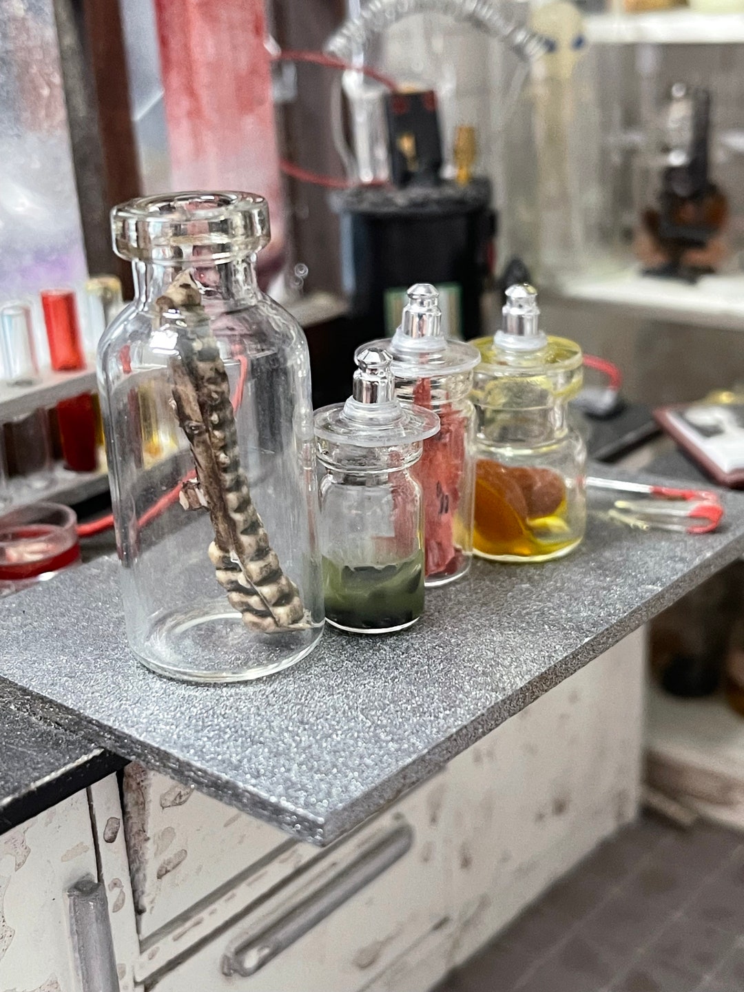 4 Pc Set Medical Science Alien Bottles for Laboratory This is Not Life ...