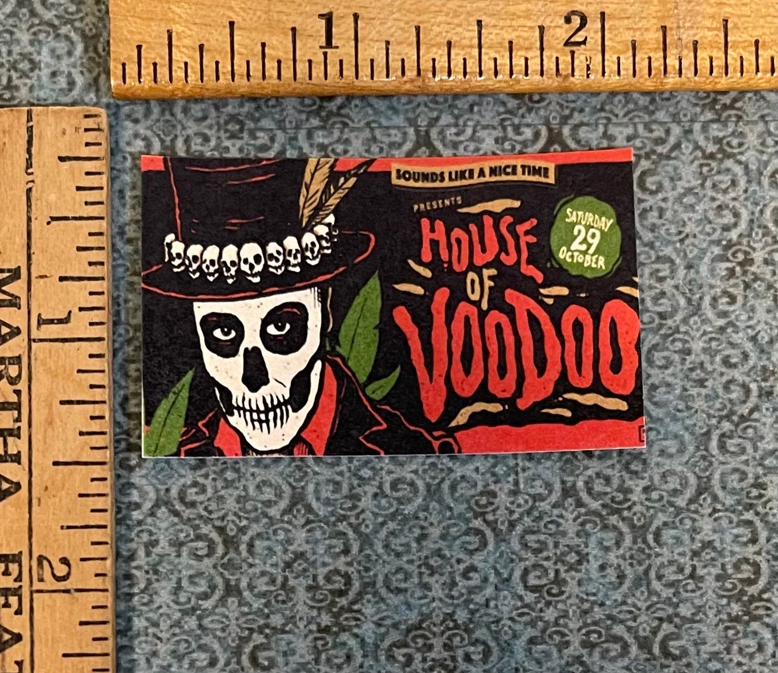 Voodoo Poster - This is Not Life Size. - Etsy