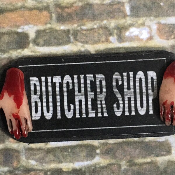 Butcher Shop - Etsy