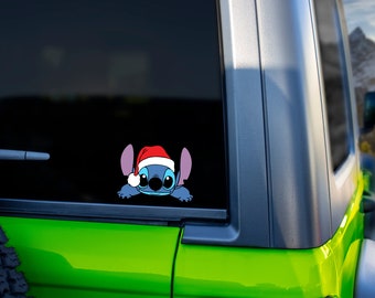 Stitch Peeking Decal - Etsy