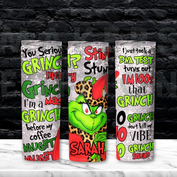 Stanley Grinch Cups - Etsy