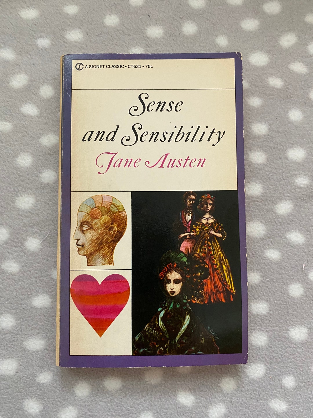 Vintage 1960s Signet Classics Edition of Sense and Sensibility by Jane ...