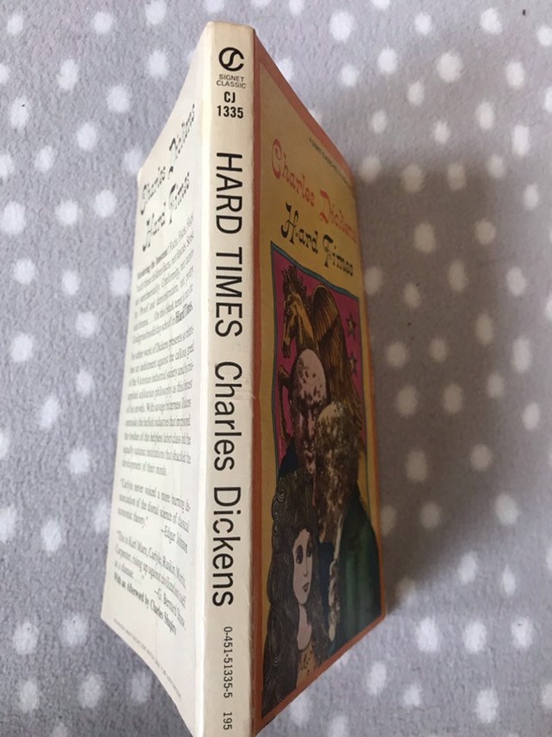 Vintage 1970s Signet Classics Paperback Edition of Hard Times by ...