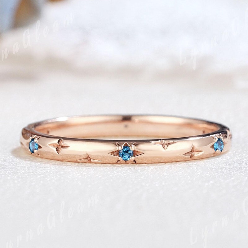 Platinum Celestial Band - Etsy