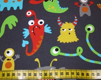 Monster fabric | Etsy