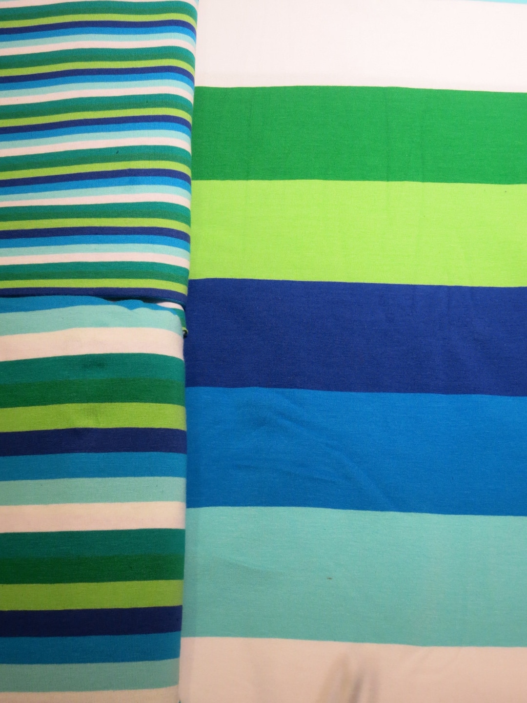 Jersey rayas de colores para niño 70/13/5 mm jersey rayado algodón ...