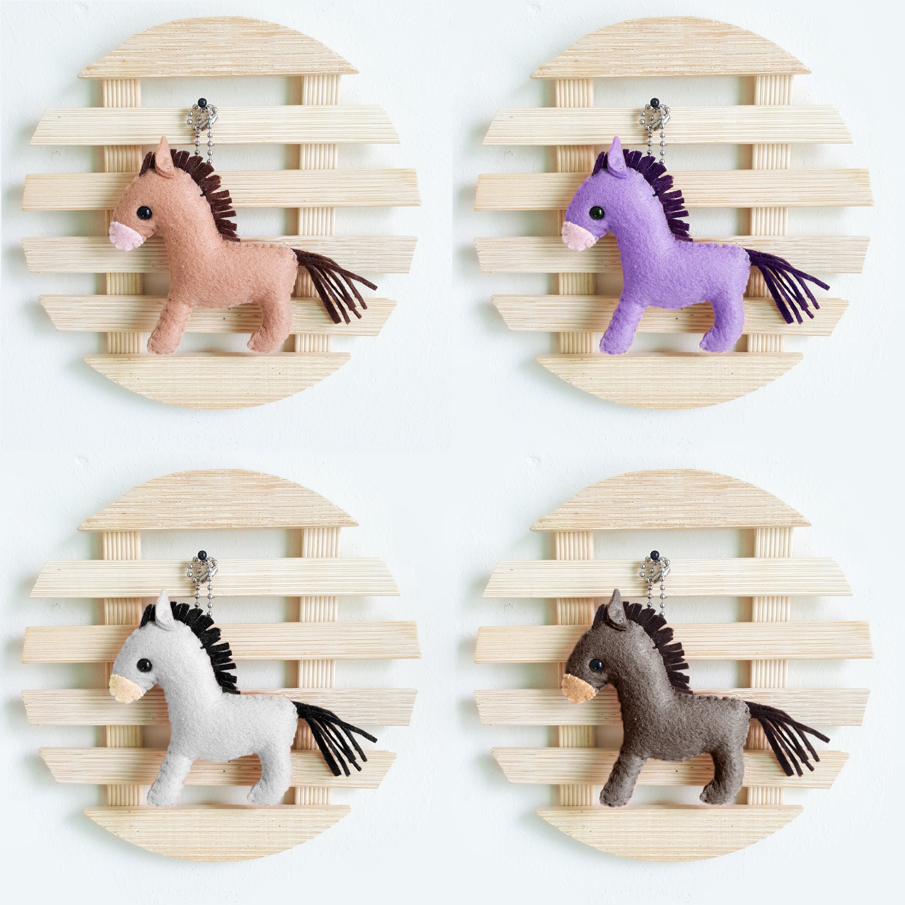 Horse Felt Sewing Pattern PDF Felt Pattern Easy Sewing - Etsy