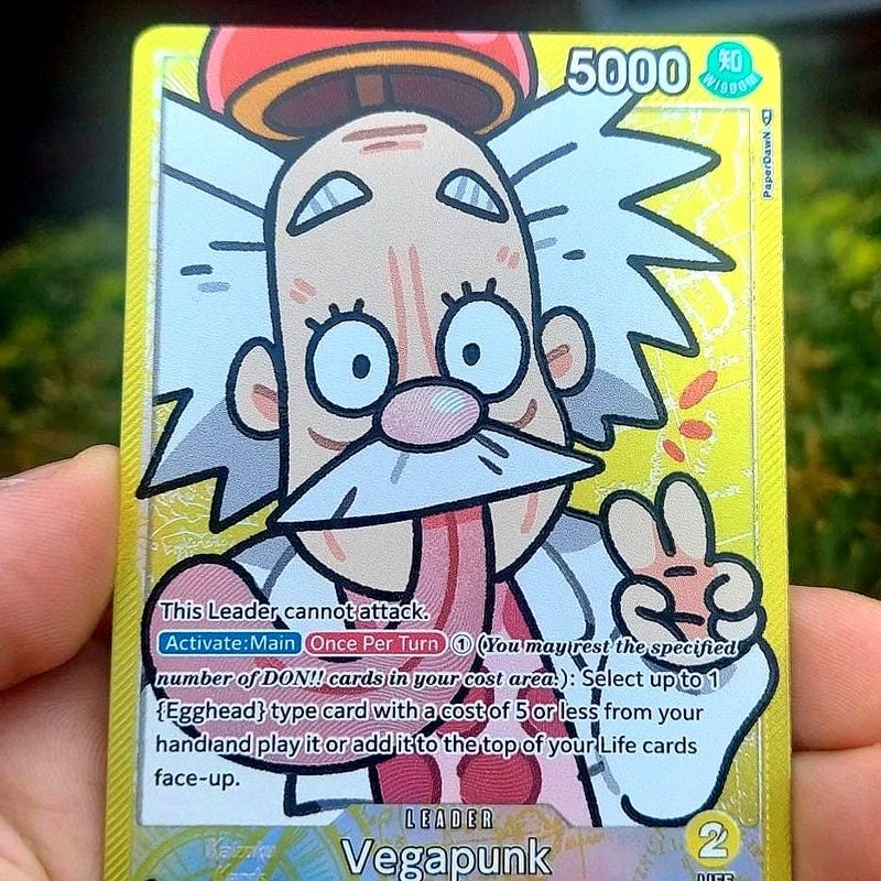 Optcg Custom Leader - Etsy