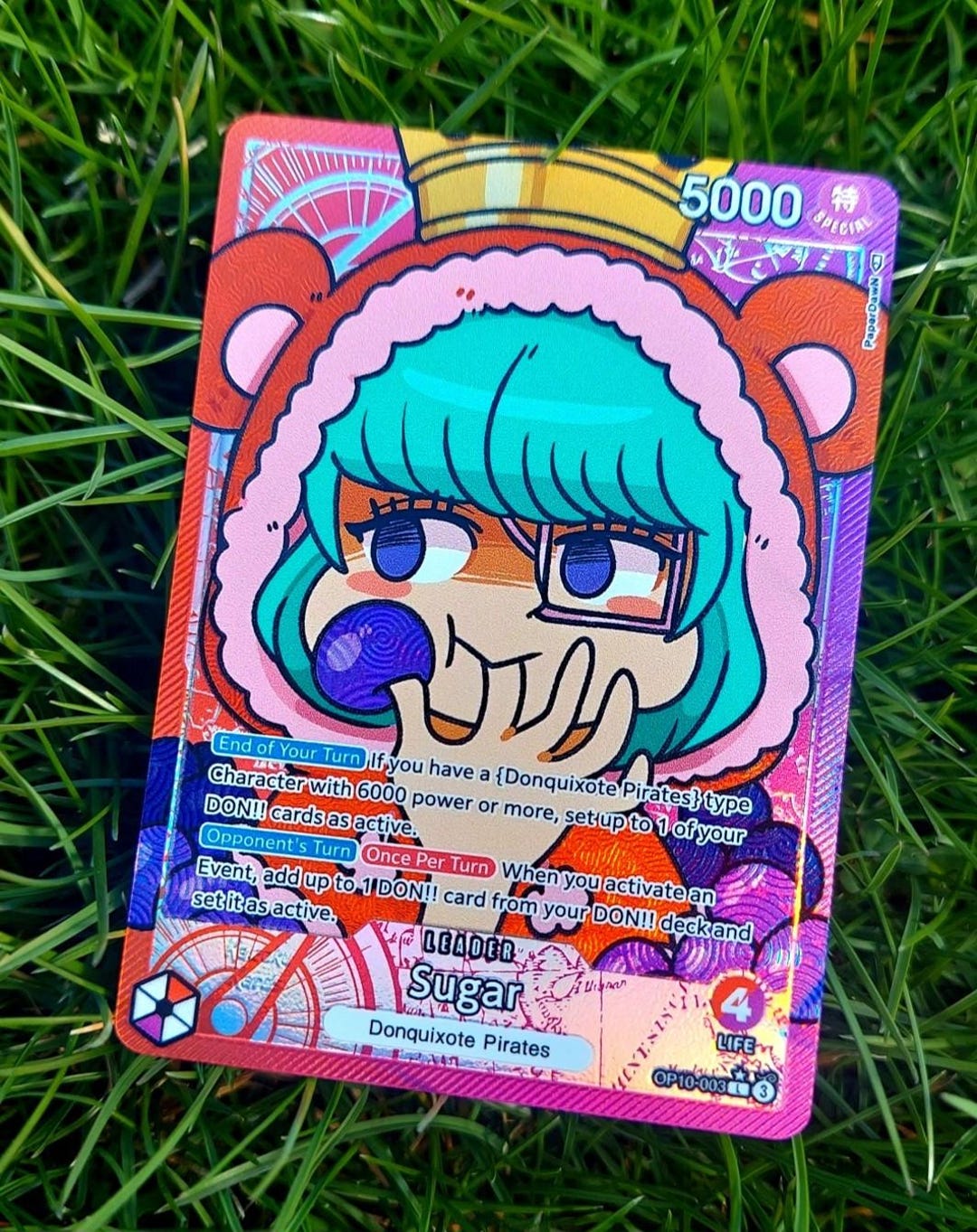 Sugar - Custom Leader OPTCG - Etsy
