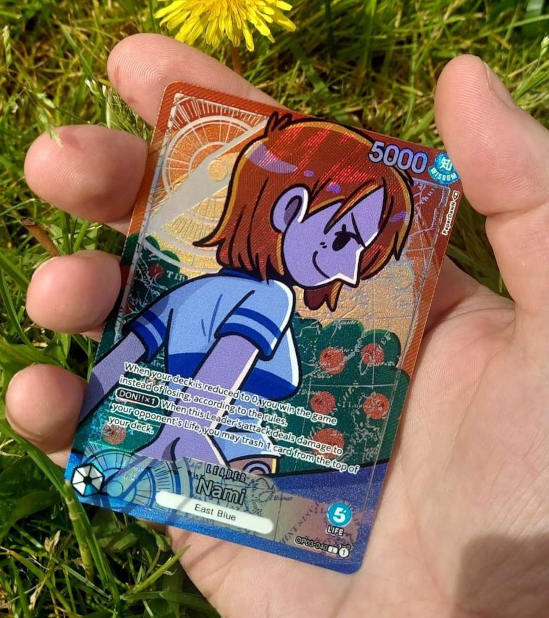 Nami - Custom Leader OPTCG - Etsy