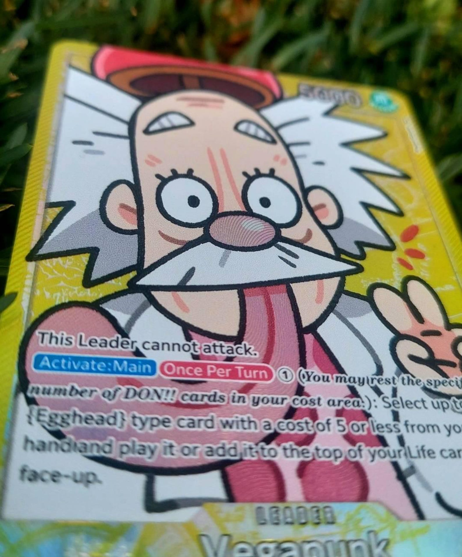 OP07 Vegapunk - Custom Leader OPTCG - Etsy