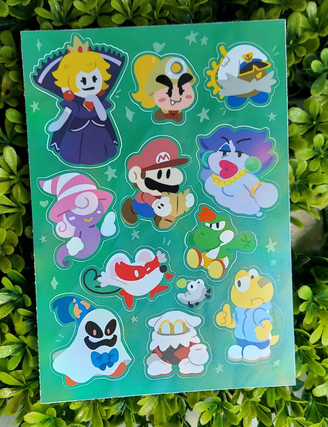 Paper Mario TTYD Sticker Sheet Etsy paper-mario-ttyd-sticker-sheet-etsy