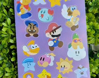 Paper Mario 4 Svg Png Pdf Dxf - Etsy