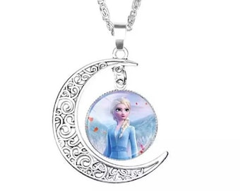 Elsa Frozen Necklace - Etsy