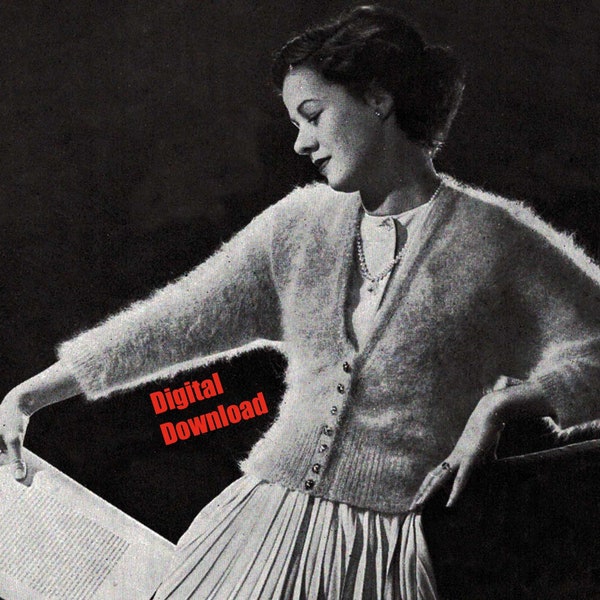 Angora Sweater - Etsy