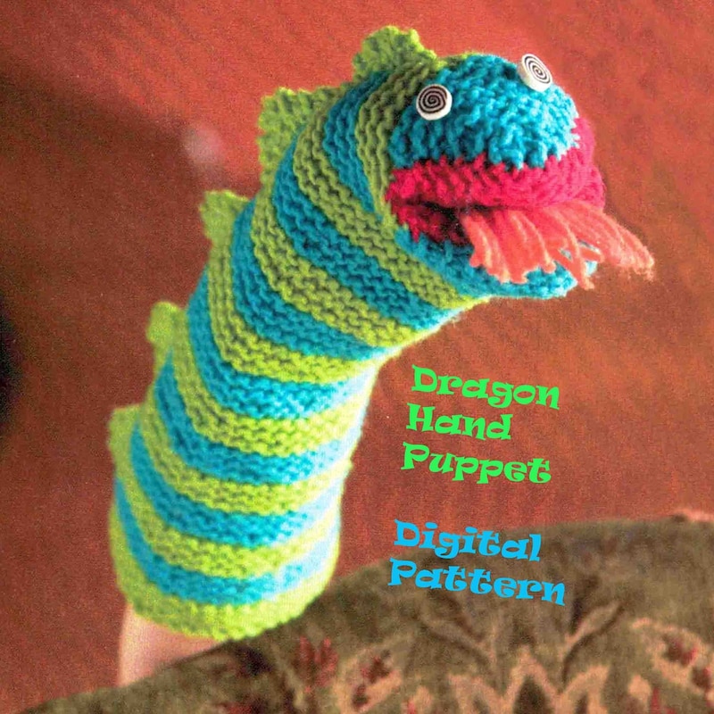 Dragon Puppet Pattern - Etsy