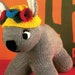 Danny DONKEY Knitting Pattern DK Soft Toy Length 38cm 15" Vintage PDF ...