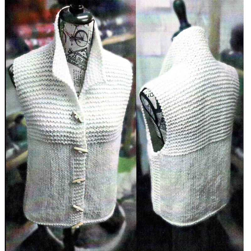 Sleeveless Jacket - Etsy UK