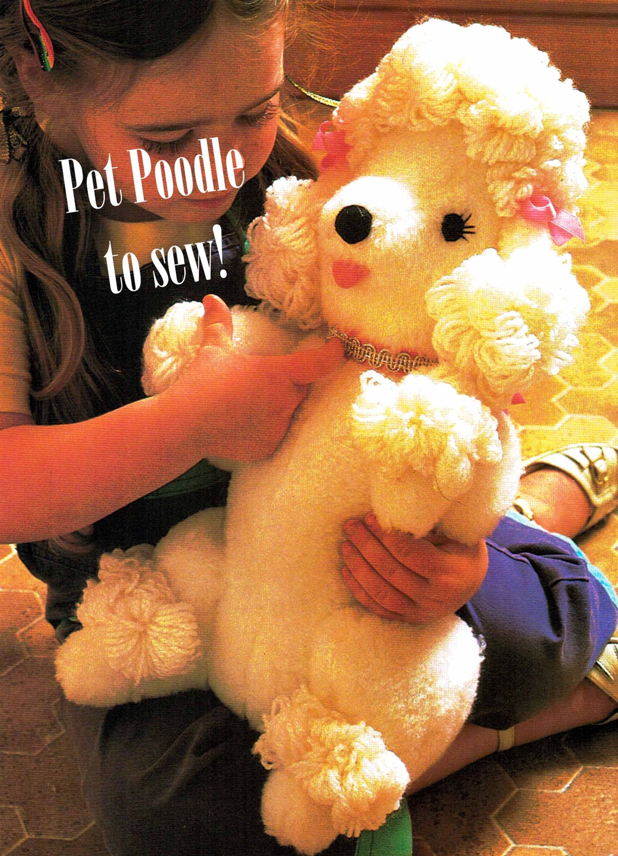 PDF Pet Poodle Dog Soft Toy Sewing Pattern Digital Download File - Etsy