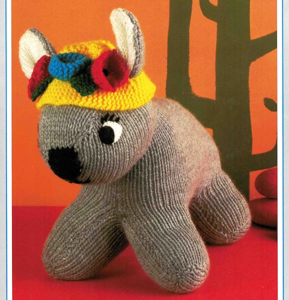 Danny DONKEY Knitting Pattern DK Soft Toy Length 38cm 15 | Etsy