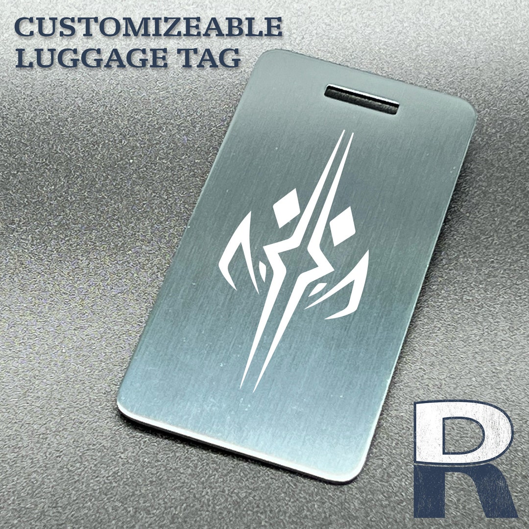 Personalized Jaig Eyes Logo Laser Engraved Luggage Tag - Etsy