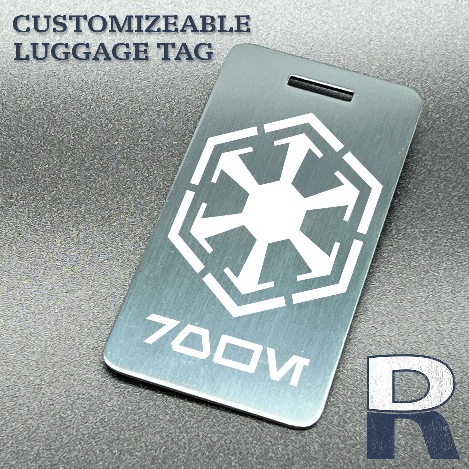 Personalized Sith Empire Logo Laser Engraved Luggage Tag - Etsy