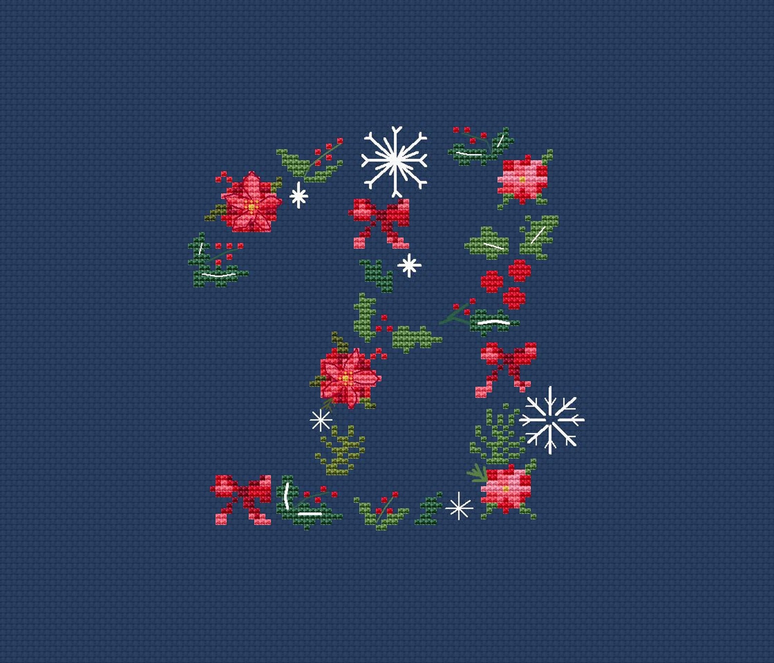 Letter B Cross Stitch Pdf Alphabet Cross Stitch Pattern - Etsy