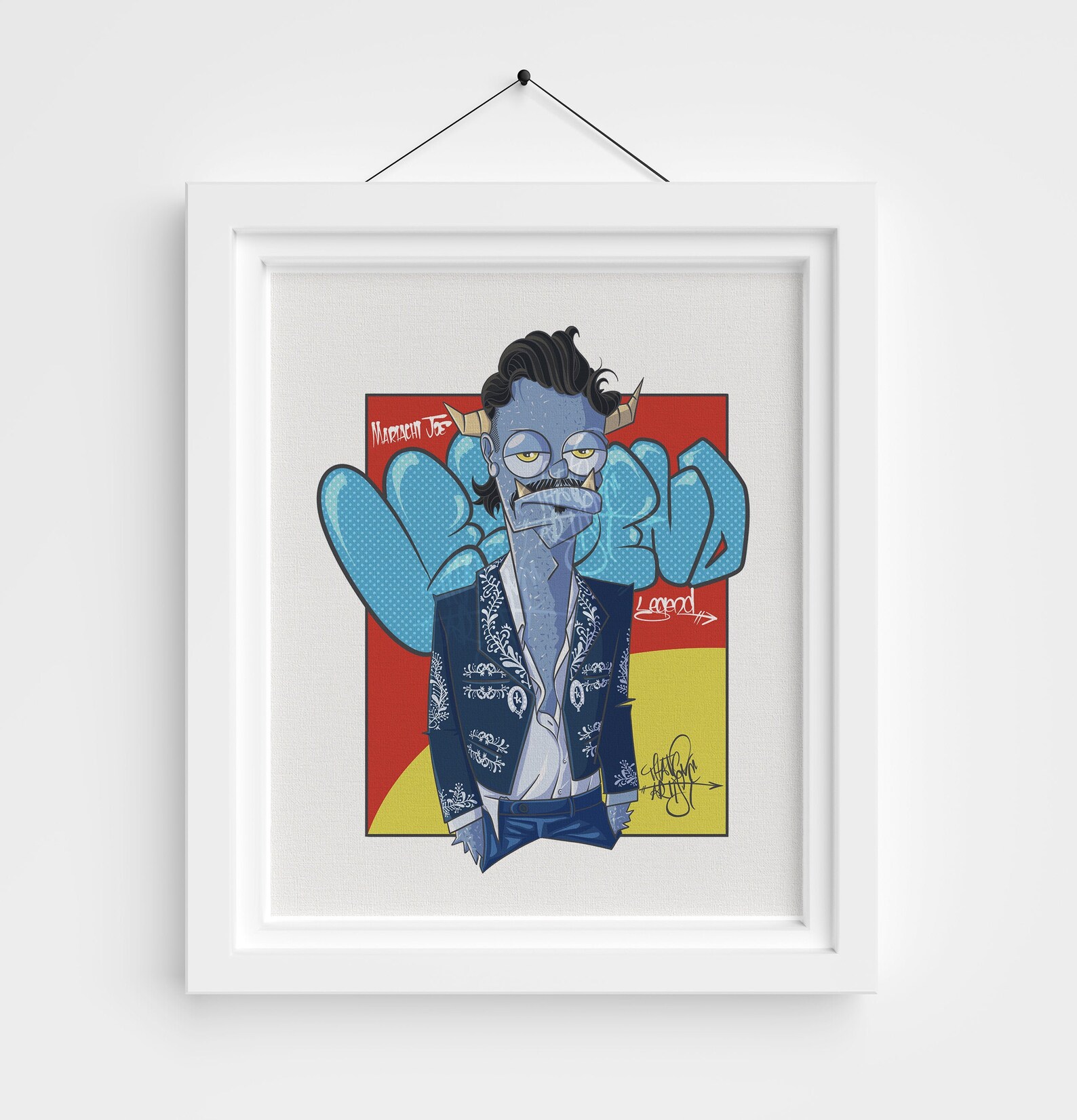 Joe Kelly Mariachi Print | Baseball | Artwork | Fan Art | Baseball Wall ...