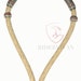 Handmade Bosal Set, 40 Plaits Rawhide Natural & Black Bosal Set, Bosal ...