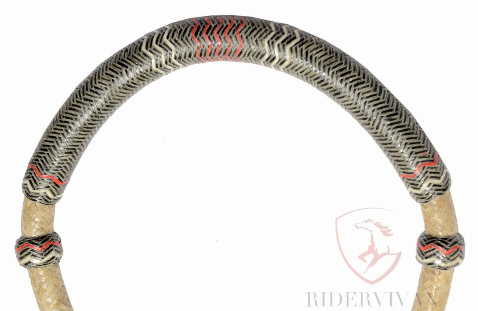 Handmade Bosal Set 40 Plaits Rawhide Natural & Black Bosal - Etsy