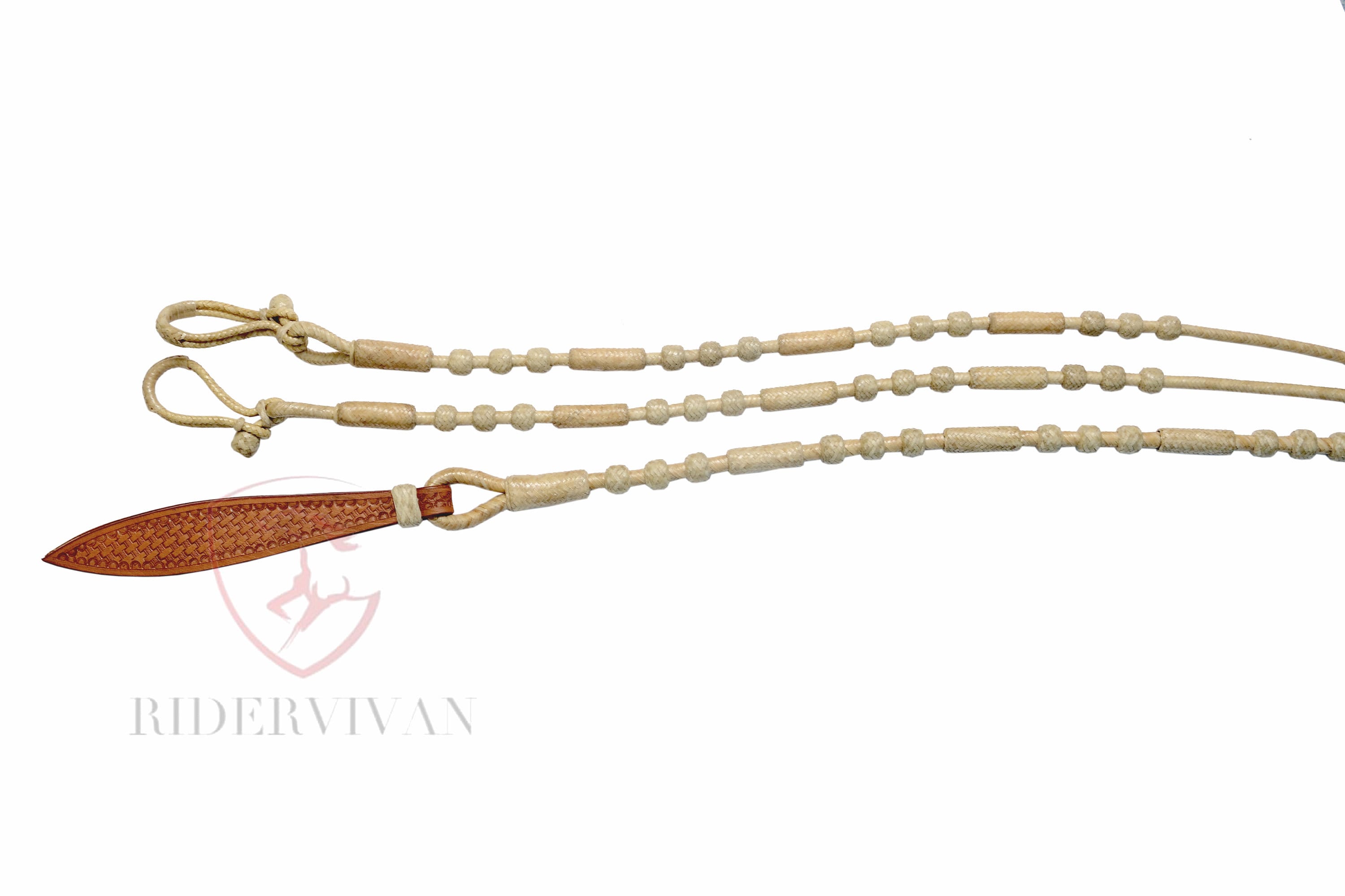 Romal Reins Natural Cow Rawhide Romel 20 Plaits Regular - Etsy