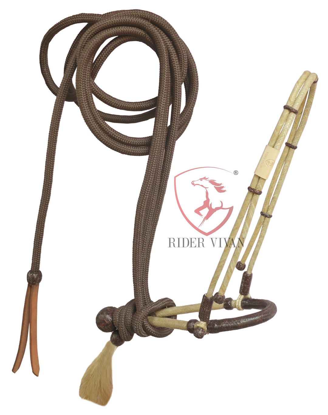 Handmade Bosal Set, Rawhide Bosal Set 40 Plaits, Bosal Set Natural ...