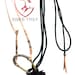 Handmade Bosal Set, 40 Plaits Rawhide Natural Bosal Set, Bosal Set ...