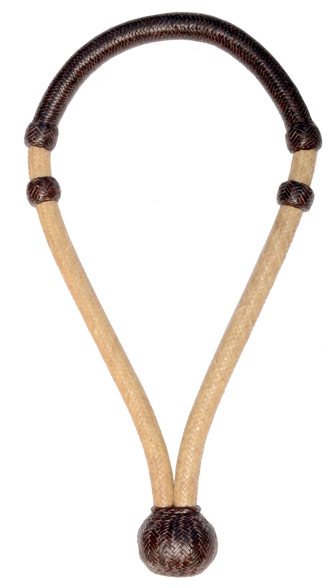 Handmade Horse Bosal, Natural Rawhide Bosal, Dark Brown Knot Bosal, 40 ...