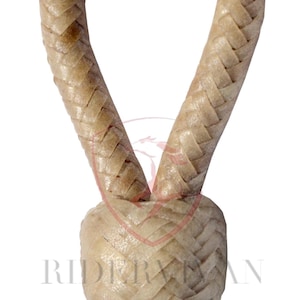 Handmade Braided Natural Rawhide Keychain - Etsy