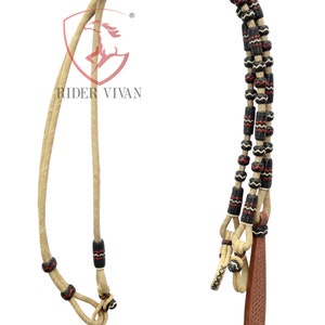 Romal Reins Natural & Black, Romal Reins 20 Plait, Romal Reins Regular ...