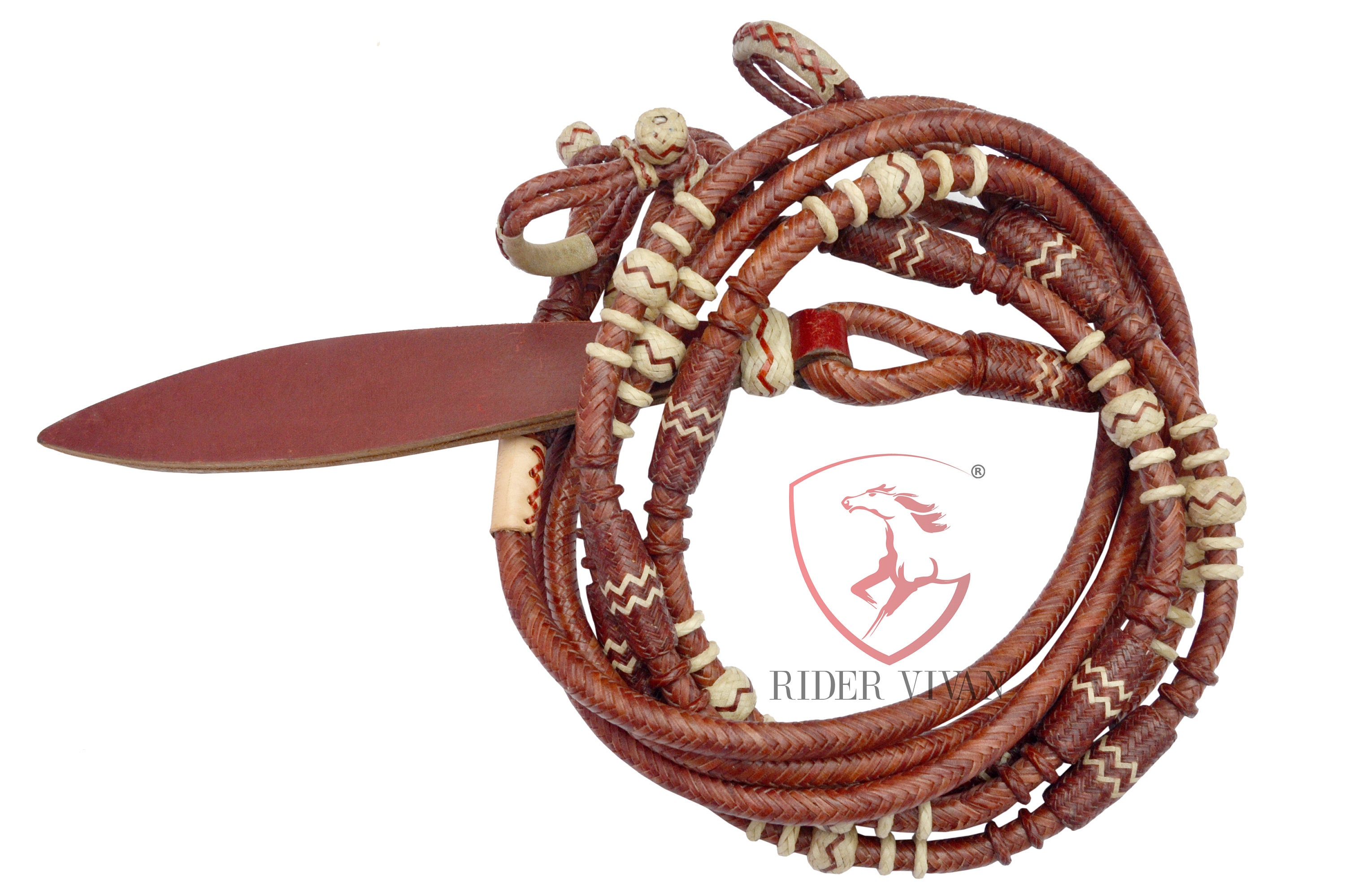 Hand Braided High Quality Romal Reins 20 Plaits Romal Reins - Etsy