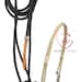 Handmade Bosal Set, 40 Plaits Rawhide Natural & Black Bosal Set, Bosal ...