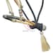 Handmade Bosal Set, 40 Plaits Rawhide Natural & Black Bosal Set, Bosal ...