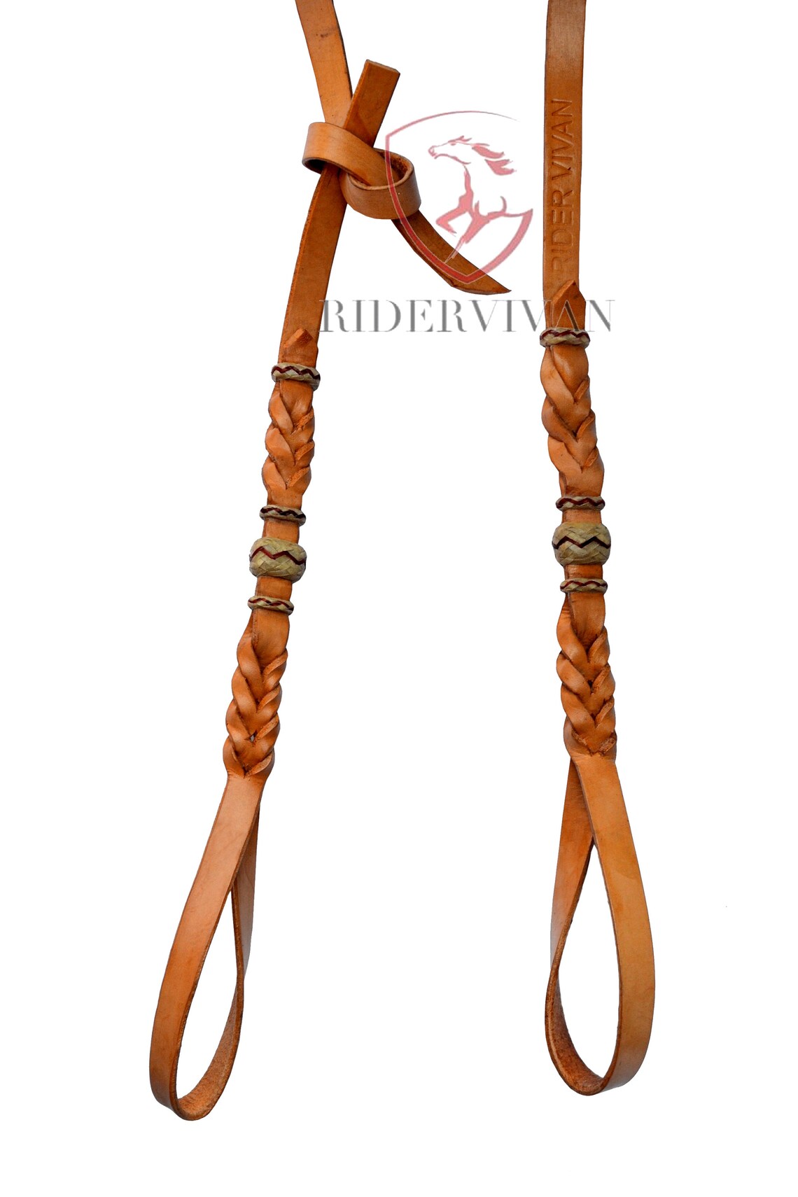 Natural Leather Bosal Hanger – Self-tie, Rawhide Braided Knots - Etsy