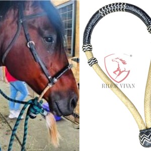 Hand-crafted Rawhide Horse Bosal, 24 Plaits, Western Style - Etsy