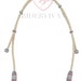 Handmade Bosal Set, 40 Plaits Rawhide Natural & Black Bosal Set, Bosal ...