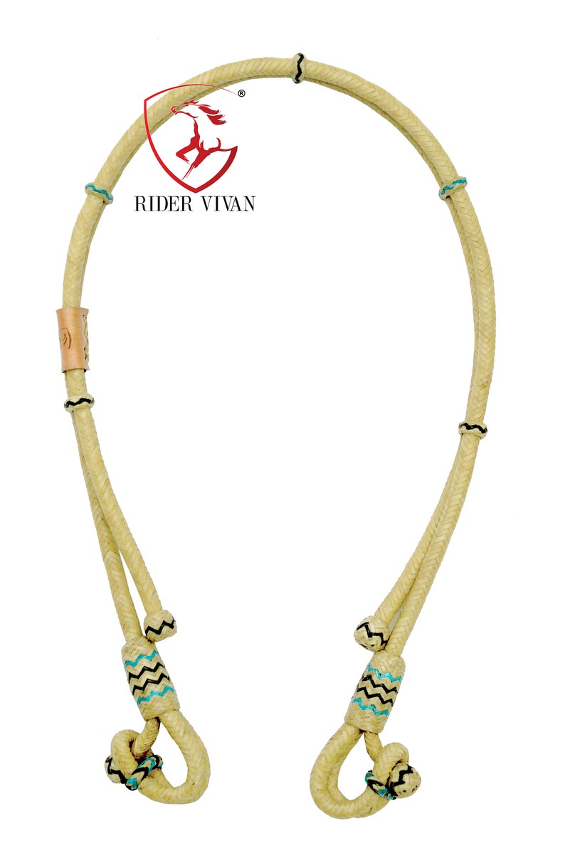 Handmade Rawhide Bosal Set, 40 Plaits, Black Turquoise Weaving - Etsy