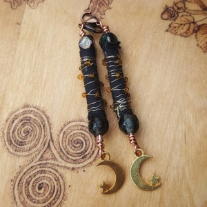 Pagan God Goddess Greenman Leaf Recycled Boho Charm Bead - Etsy