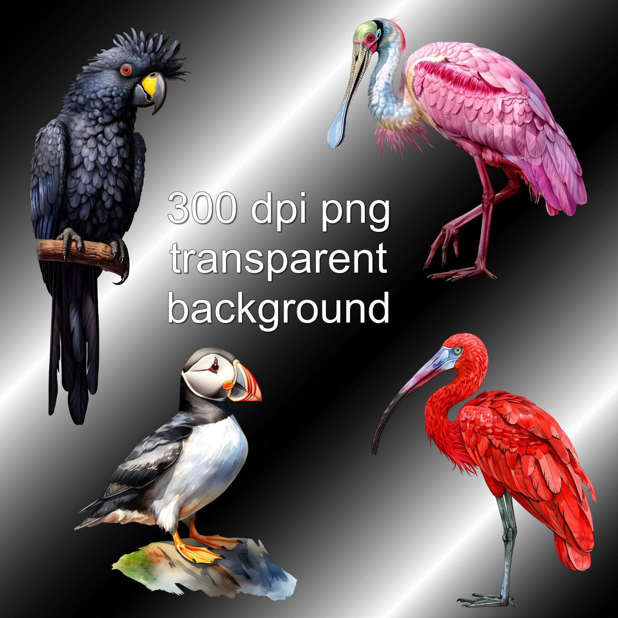 150 Watercolor Birds Clipart Bundle, Colorful Birds, Beautiful Birds of ...